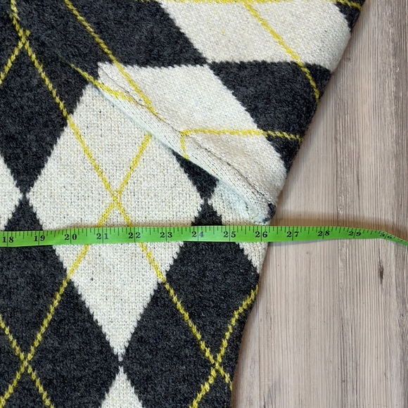 Pringle | Sweaters | Nwt Pringle Of Scotland X Hm Argyle Oversized Crop ...